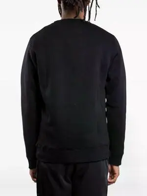 SOULLAND Crew Neck Sweatshirt With Embossed Lettering