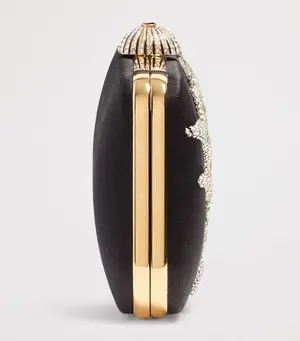 Valentino Garavani Embellished Floral Clutch Bag