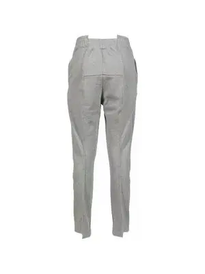 Vetements Logo Print Track Pants - Grey