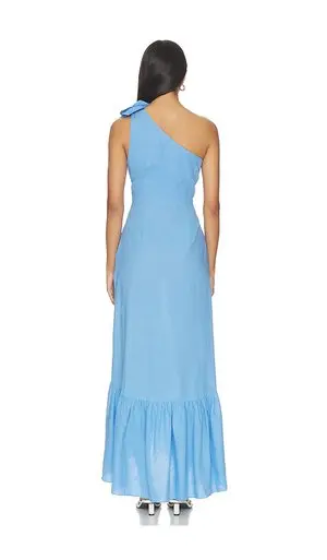 Yumi Kim Maxi Dress With Floral Detailing - Blue