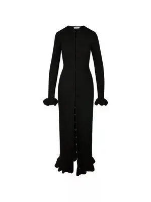 IOANA CIOLACU Daffodil Ruffled-trim Maxi Dress