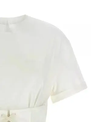Alexander McQueen Lace-up Corset T-shirt
