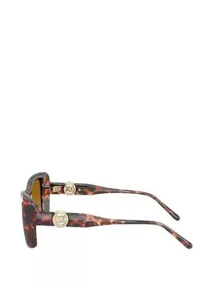Michael Kors Tokyo Geometric Logo Detail Sunglasses