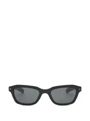 FLATLIST Clint Square-frame Sunglasses - Black