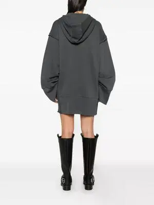 Iceberg Logo Embroidered Mini Dress