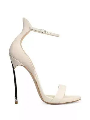 Casadei Blade Stiletto Heel Sandals - Neutrals