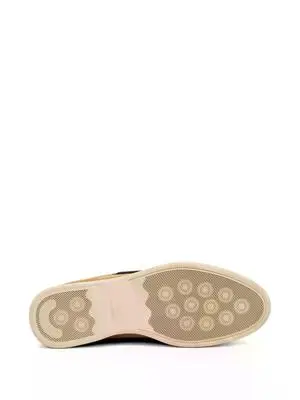 FRAU Suede Lace-up Boat Shoes