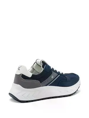 FRAU Panelled Leather Lace-up Sneakers