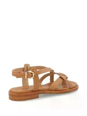 FRAU Woven Strap Thong Sandals - Neutrals