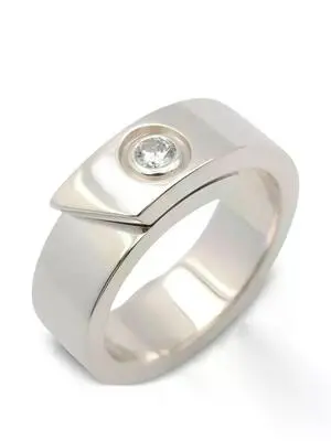Cartier 18k White Gold Diamond Ring