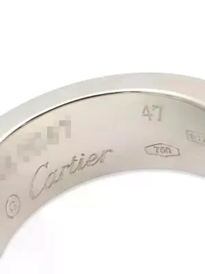 Cartier 18k White Gold Diamond Ring