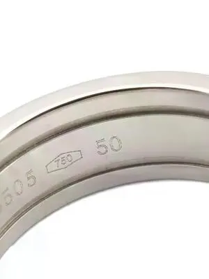 Cartier 18k White Gold C2 Ring