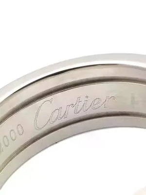Cartier 18k White Gold C2 Ring