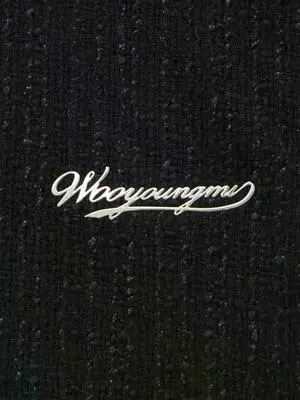 WOOYOUNGMI Logo Plaque Zip-up Jacket