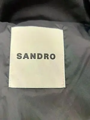 Sandro Quilted Down Jacket