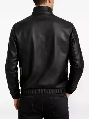 FRANZESE COLLECTION Reversible Bomber Jacket - Black
