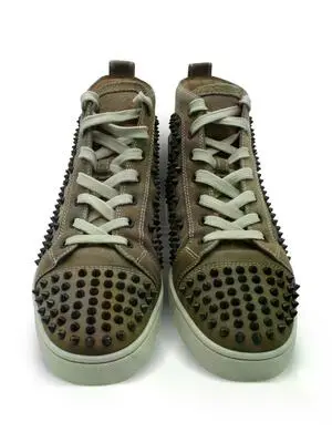 CHRISTIAN LOUBOUTIN Louis Spikes High-top Sneakers