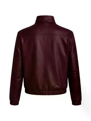 FRANZESE COLLECTION Reversible Leather Jacket - Red