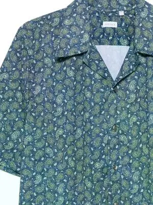 ORIAN Paisley-print Short-sleeve Shirt