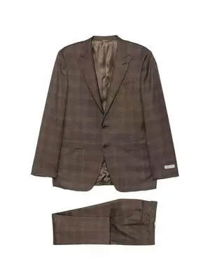 Canali Checked Suit