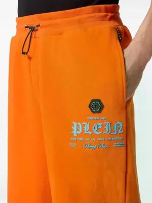 Philipp Plein Logo-print Track Shorts