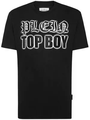 Philipp Plein Crystal-embellished Cotton T-shirt - Black