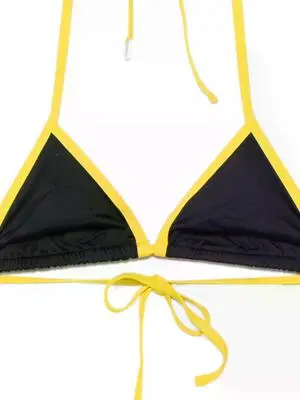 Attico Logo-print Triangle Bikini