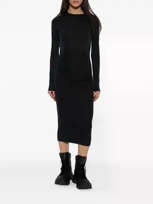 Fear Of God Long-sleeve Fine Knit Dress - Black