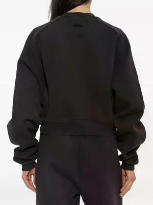Fear Of God Logo-print Cropped Sweater - Black