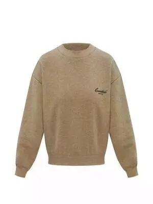 Fear Of God Crewneck Sweatshirt With Logo Print - Neutrals