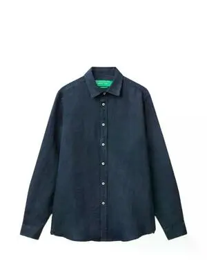 Benetton Long Sleeve Shirts For Men