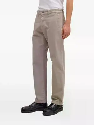 Nn07 Aden Straight-leg Trousers - Neutrals
