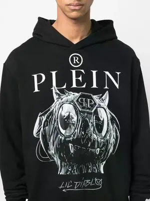 Philipp Plein Graphic-print Pullover Hoodie