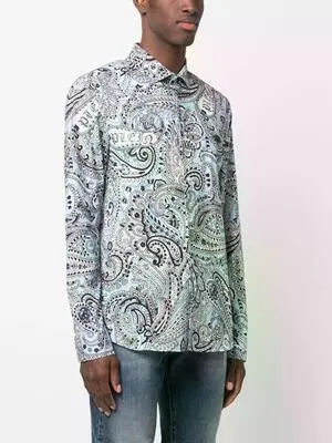 Philipp Plein Paisley-print Long-sleeved Shirt