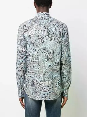 Philipp Plein Paisley-print Long-sleeved Shirt