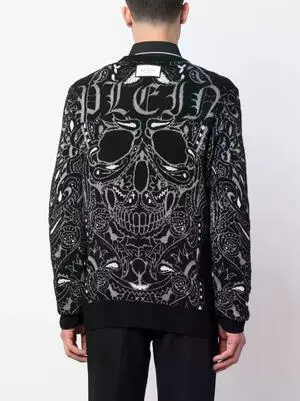 Philipp Plein Paisley Print Cashmere-silk Jumper
