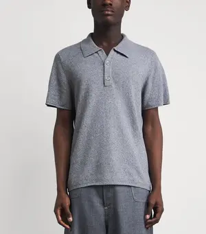 WON HUNDRED Knitted Jonas Polo Shirt