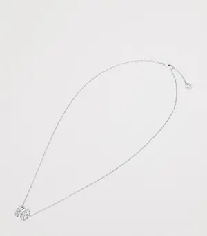 BVLGARI B.zero1 18kt Gold Diamond Pendant Necklace