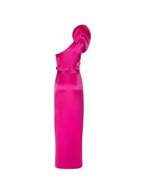 CATALINA Venezia One-shoulder Ruffled Maxi Dress