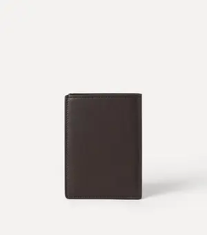 Brunello Cucinelli Leather Bifold Card Holder