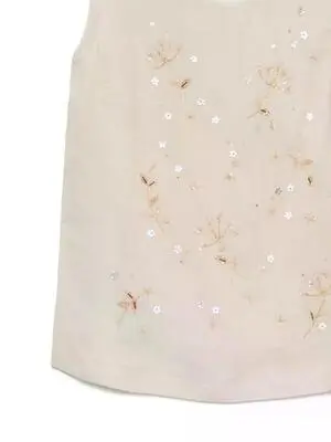 Lorena Antoniazzi Sleeveless Embellished Top