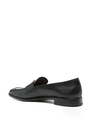 Fratelli Rossetti Almond-toe Leather Loafers