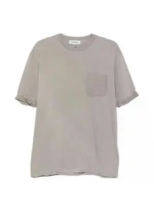 Premiata Logo-print Chest-pocket T-shirt - Grey