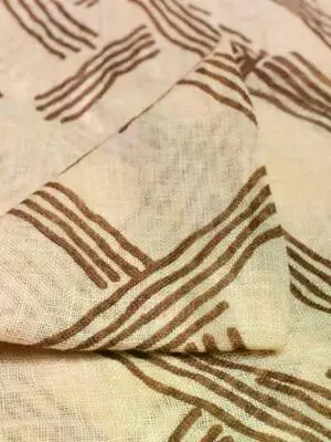 LOVAT & GREEN Horizon Geometric-print Scarf