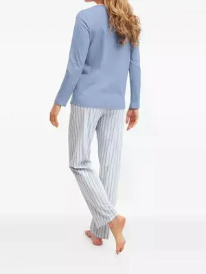 CALIDA Striped-pattern Pajamas Set