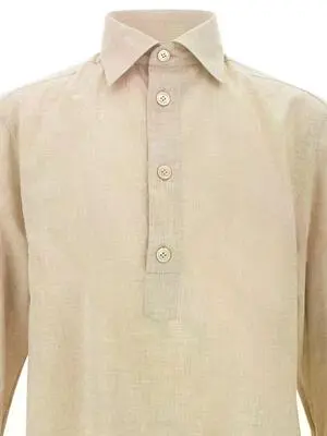 Eleventy Popover Three-button Shirt