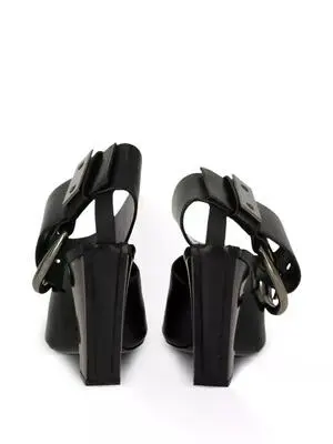 TOM FORD Buckle-detail Leather Sandals