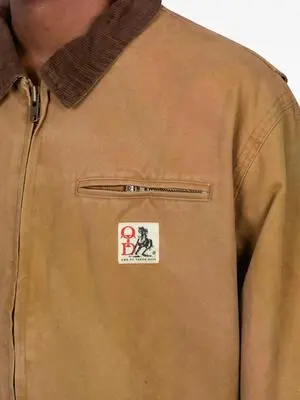 ONE OF THESE DAYS Prairie Canvas Bomber Jacket - Neutrals