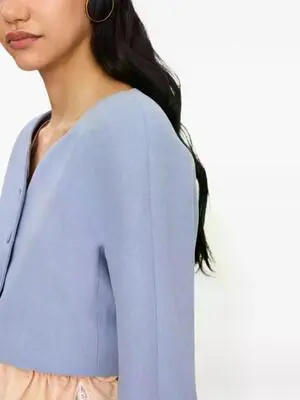 Chloé Button-up Cropped Jacket