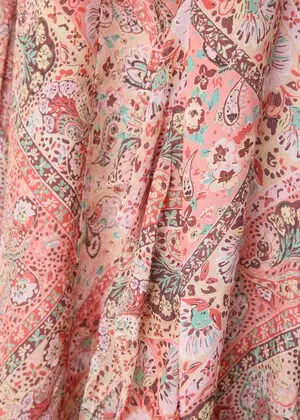 Rixo Ambika Printed Silk-chiffon Maxi Dress - Multicoloured